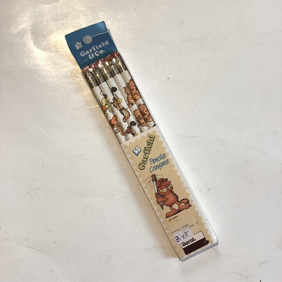 Vintage | Office | 4 2 978 Garfield Pencil Set | Poshmark